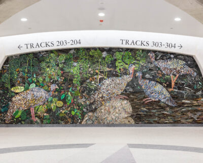 Grand Central Madison is Adorned with Vibrant Glass Mosaics | Azure Magazine